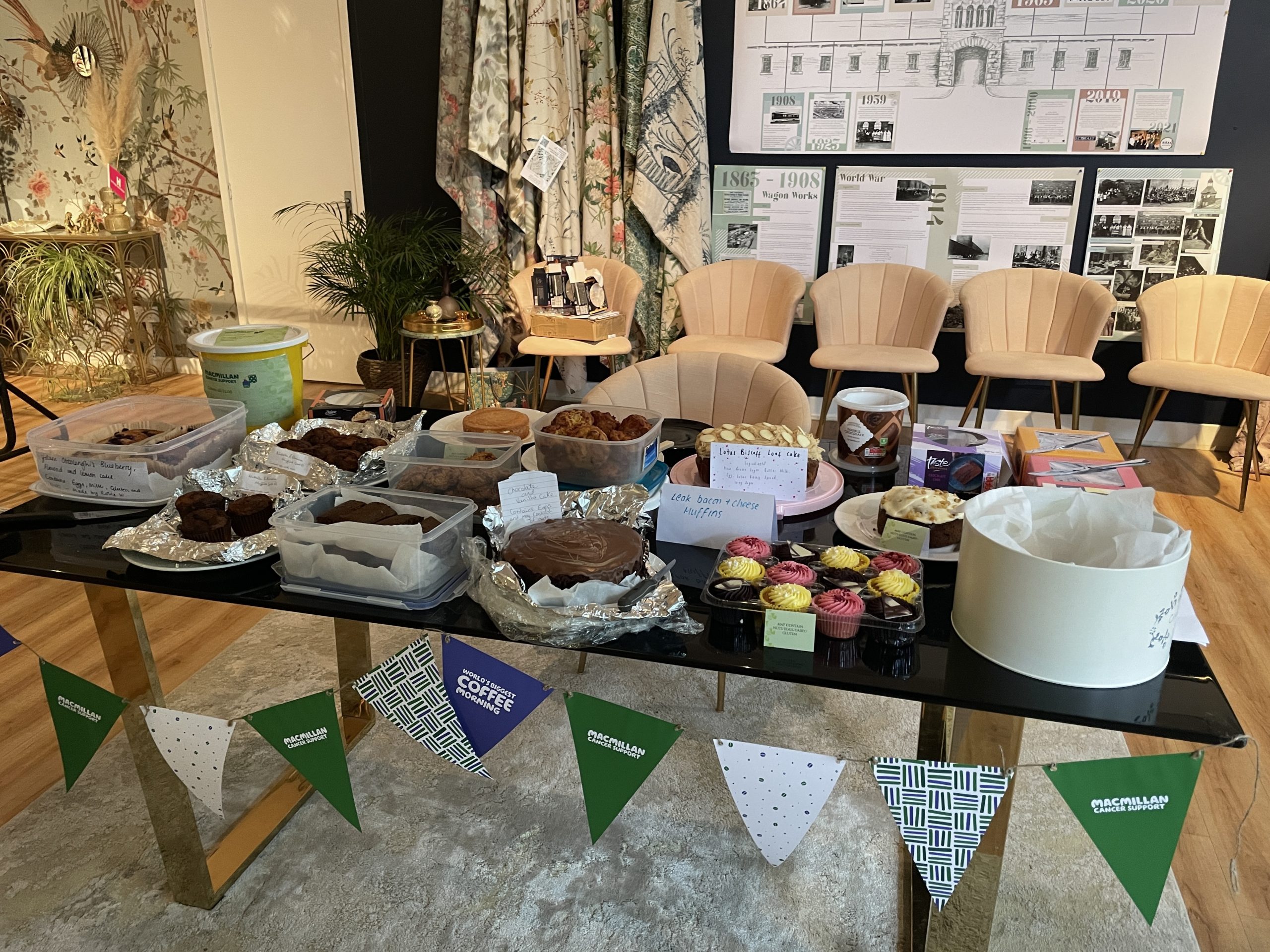 Macmillan Coffee Morning - Standfast & Barracks
