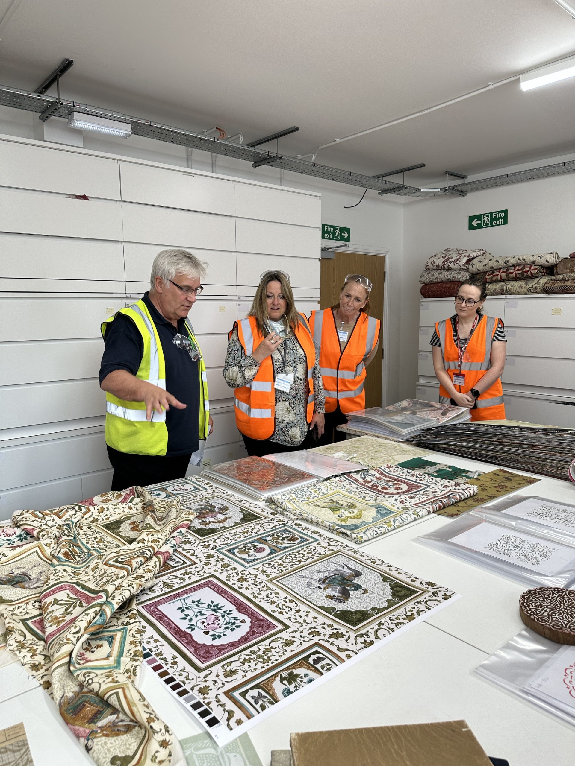 Visit from Sanderson Design Group - Standfast & Barracks