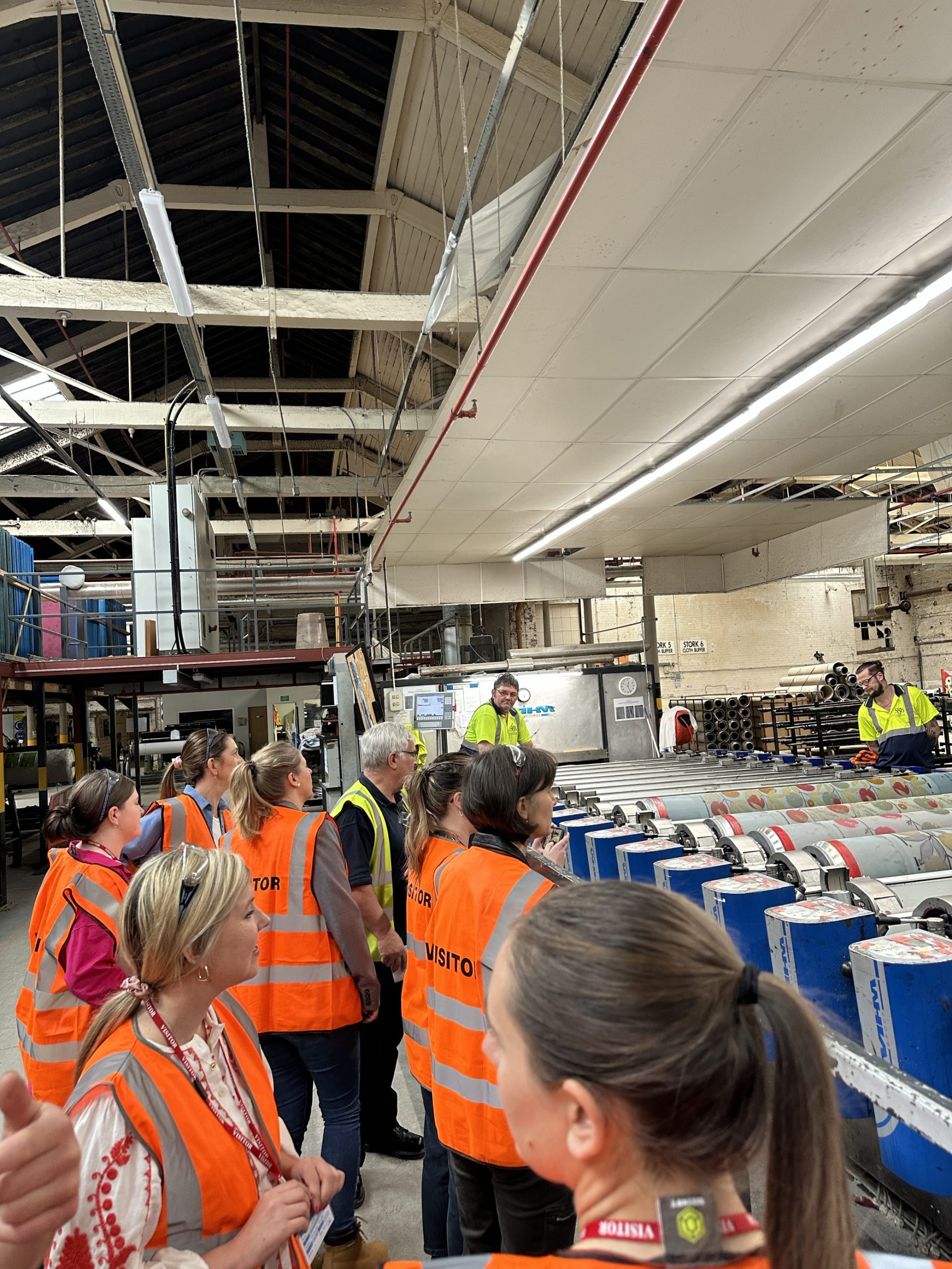 Visit from Sanderson Design Group - Standfast & Barracks